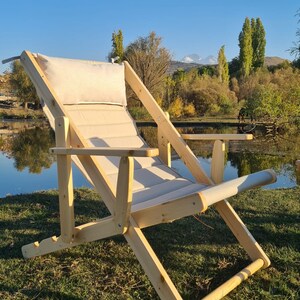 Handmade Wooden Folding Chair. Book Reading Chair Folding - Etsy