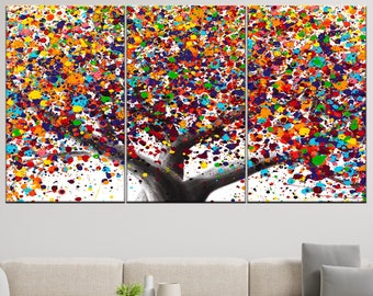 Rainbow Soul Tree - Etsy