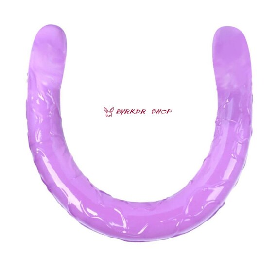Giant Dildo Double Ended Dildo Jelly Dildo Women Adult Sex Etsy