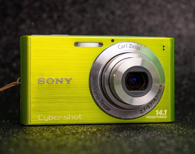 Sony Cyber-shot DSC-W320 - Y2k Digicam - 14.1 Mp - Green - Tested ...