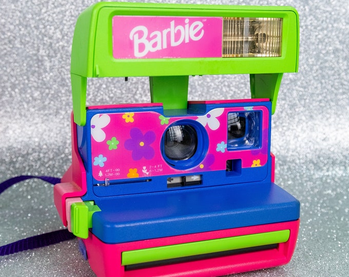 Polaroid 600 Barbie Edition - *rare* Instant Camera - Tested / Working ...