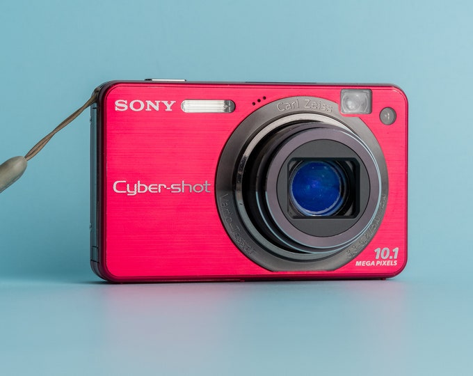 Sony CYBER-SHOT DSC-W170 Y2k Digicam 10.1 Mp Red - Etsy