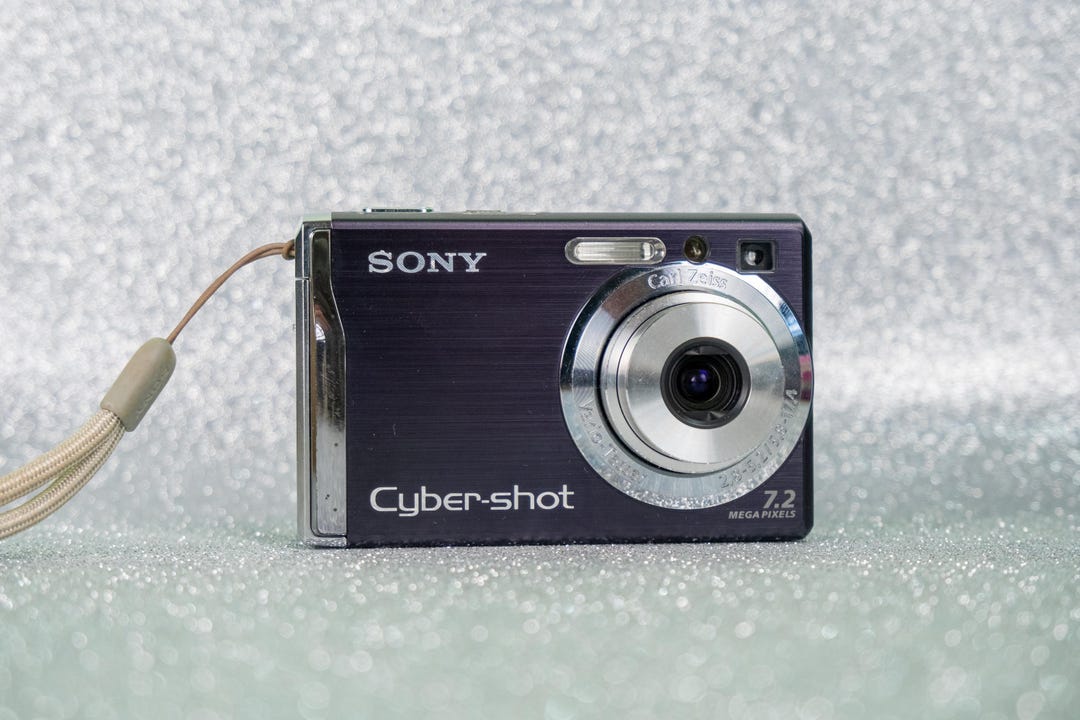 Sony Cybershot DSC-W80 - Y2k Digicam CCD - 7.2 Mp - Fully Working ...