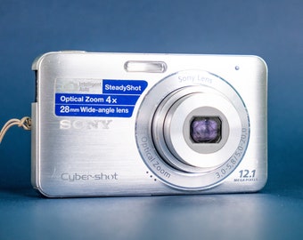 Sony Cyber-shot Dsc-w710 Y2k Digicam 16.1 Mp - Etsy
