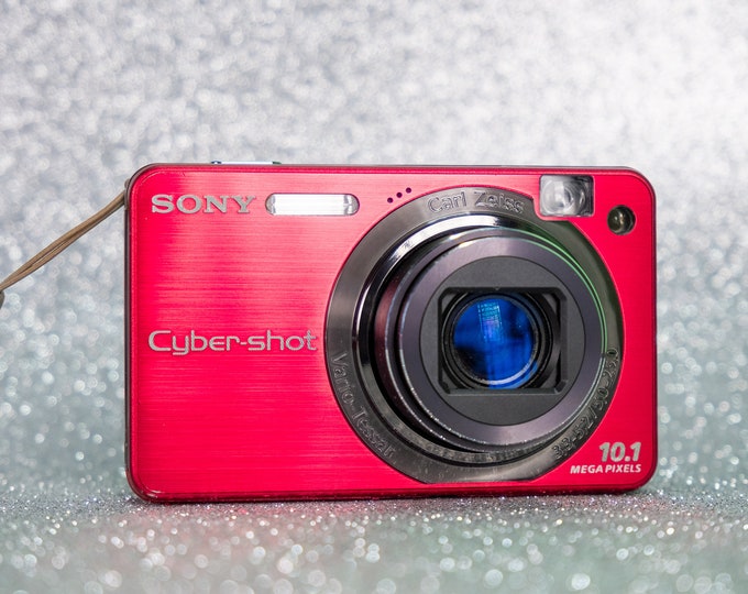 Sony CYBER-SHOT DSC-W170 - Y2k Digicam - 10.1 Mp -red - Tested ...