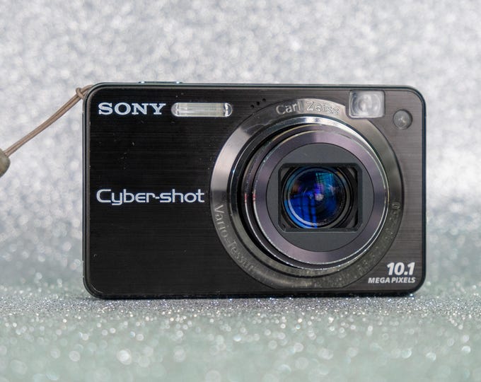 Sony Cybershot DSC-W170 - Y2k Digicam CCD - 10.1 Mp - Black - Fully ...