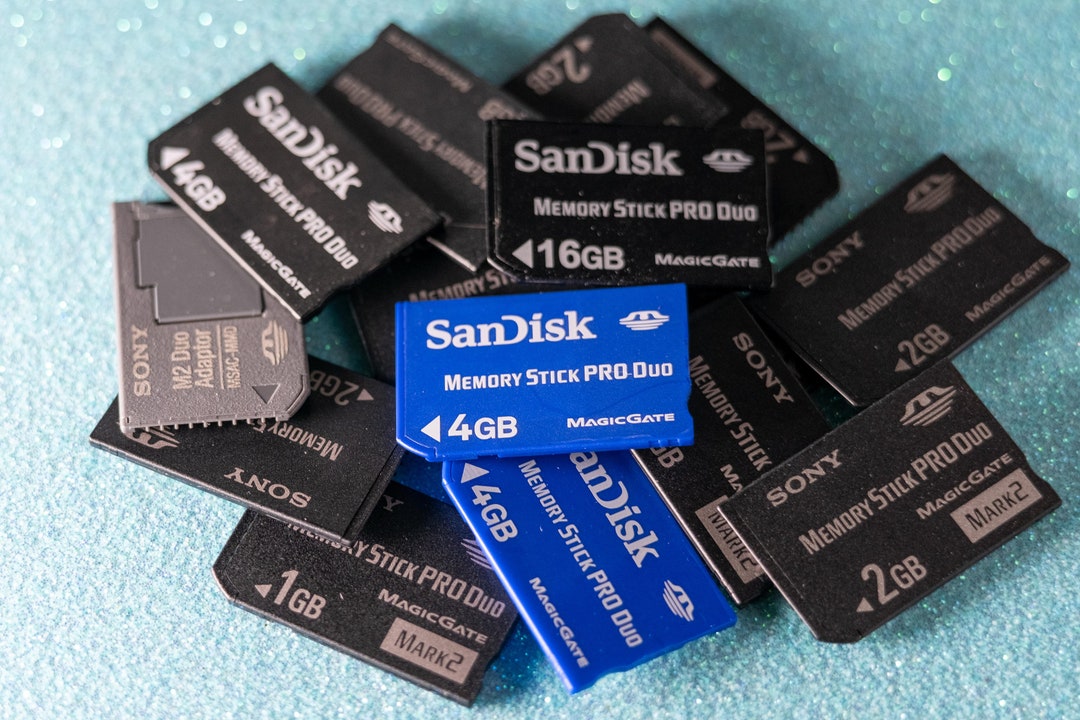 Memory Stick Pro Duo 1/2/4/16 Gb Memory Card for Sony Digicams Read ...