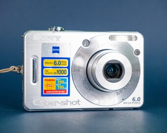 Sony Cyber-shot Dsc-w710 Y2k Digicam 16.1 Mp - Etsy