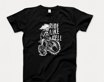 Ride Like Hell Shirt - Etsy