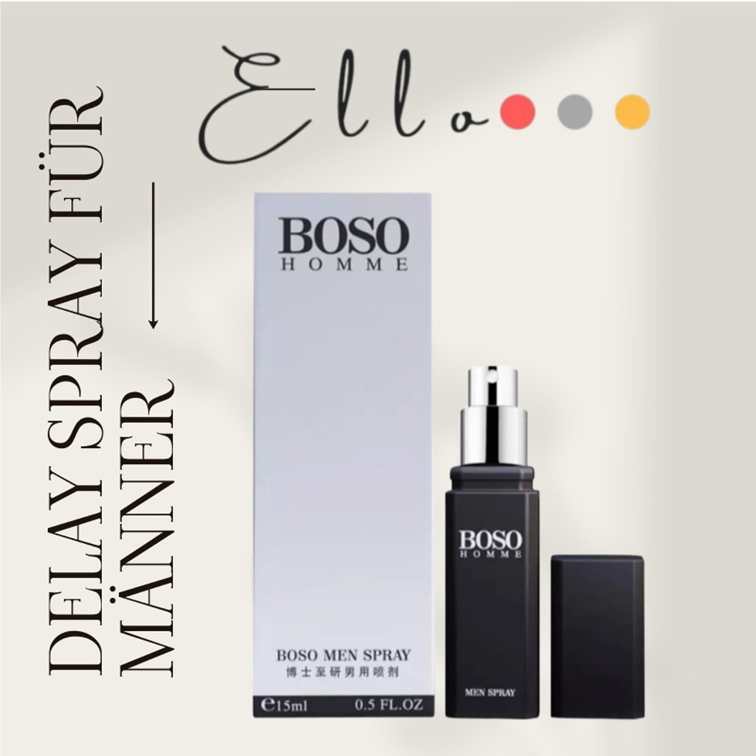Delay Spray BOSO For Permanent Penis Prevent Premature Etsy