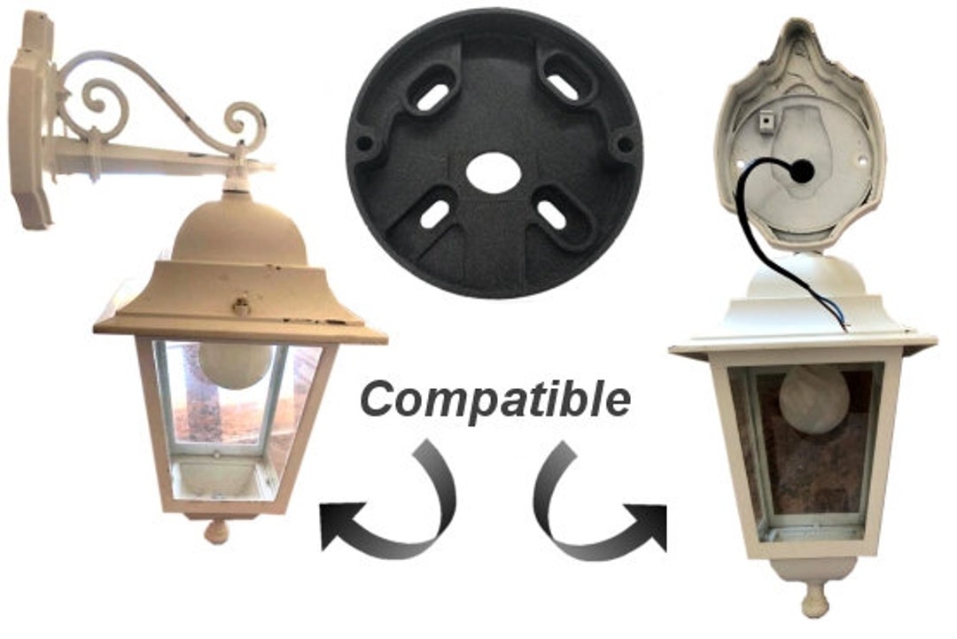 Reinforced Support for Outdoor Wall Light - Etsy