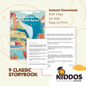 9 CLASSIC Storybook - Kids Printable Storybook Book | Great Interaction ...