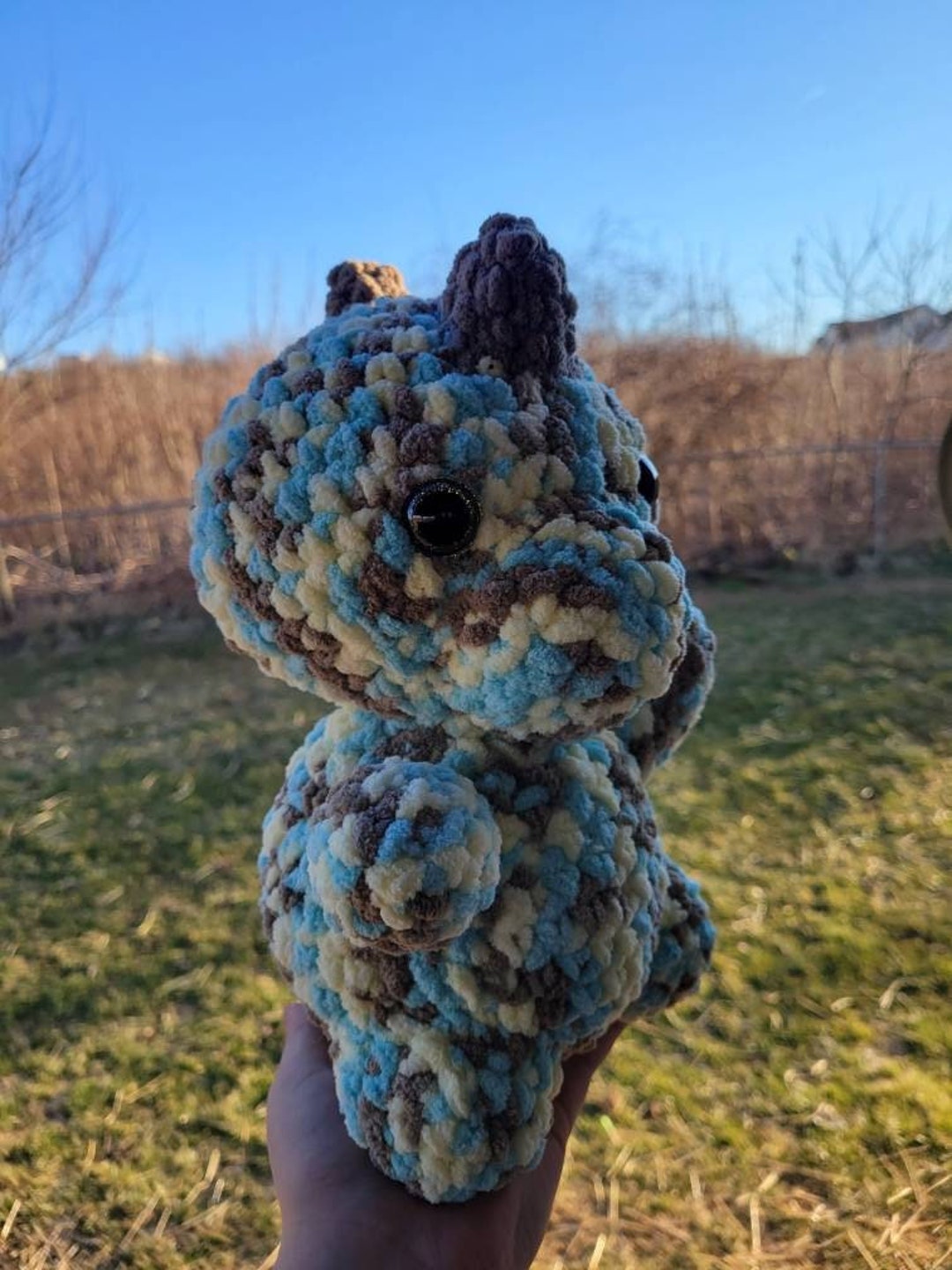 Dino Crochet Plushie | Daniel the Dino - Etsy