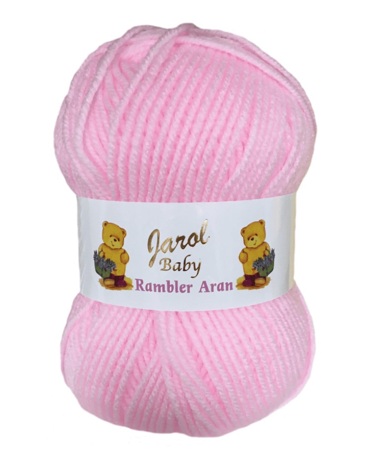 JAROL Baby Rambler Aran Worsted Weight 100g Soft Yarn Baby Safe Knitting Crochet Acrylic ...