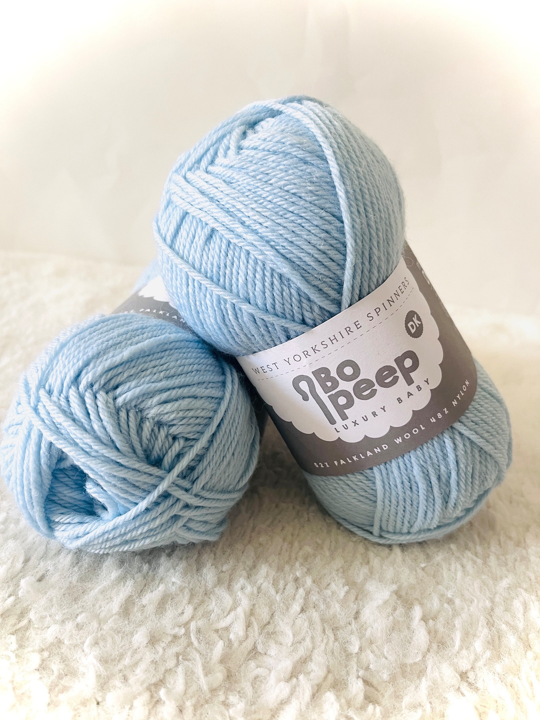 West Yorkshire Spinners Bo Peep Luxury Baby DK 50g Acylic Knitting ...