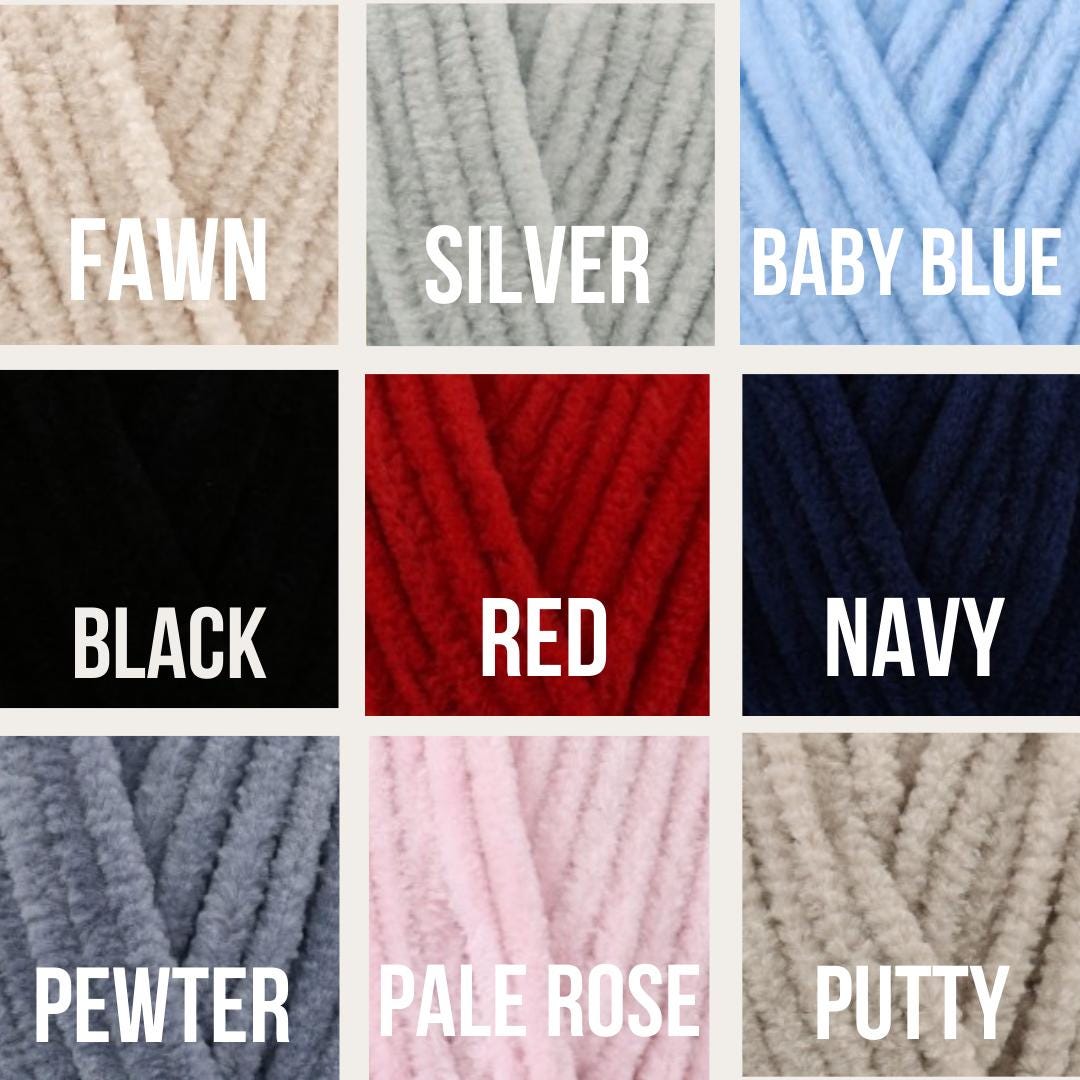 James C Brett FLUTTERBY Chunky Chenille Super Bulky Plush Velvet ...