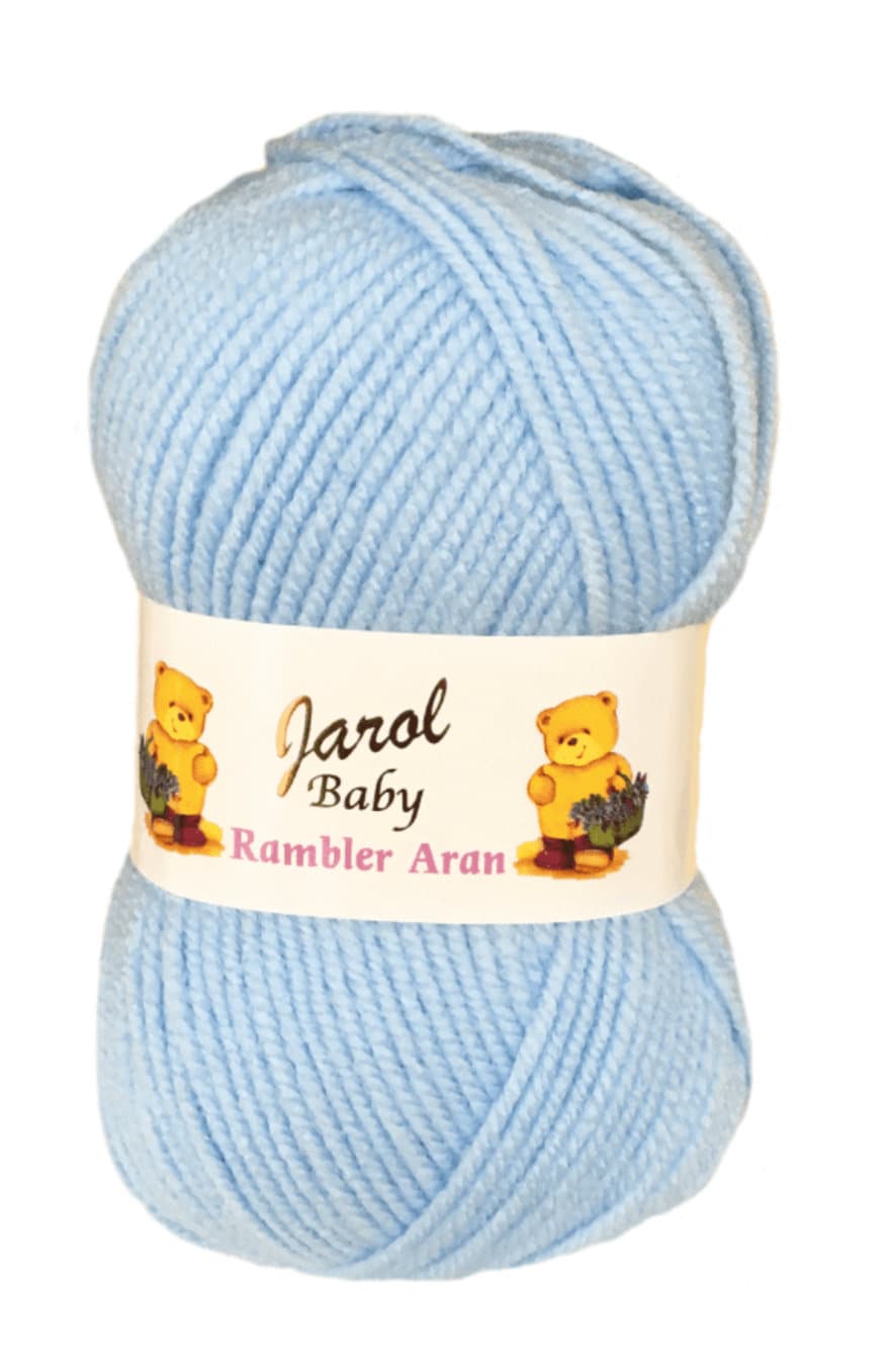 JAROL Baby Rambler Aran Worsted Weight 100g Soft Yarn Baby Safe ...