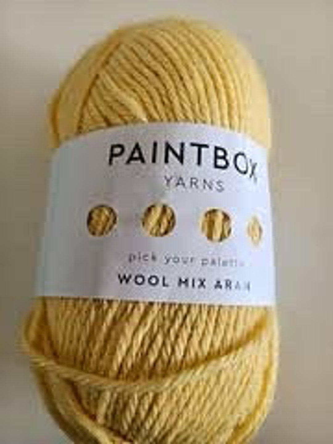 PAINTBOX Wool Mix Yarn Aran Acrylic Wool Mix Yarn Crochet Knitting ...