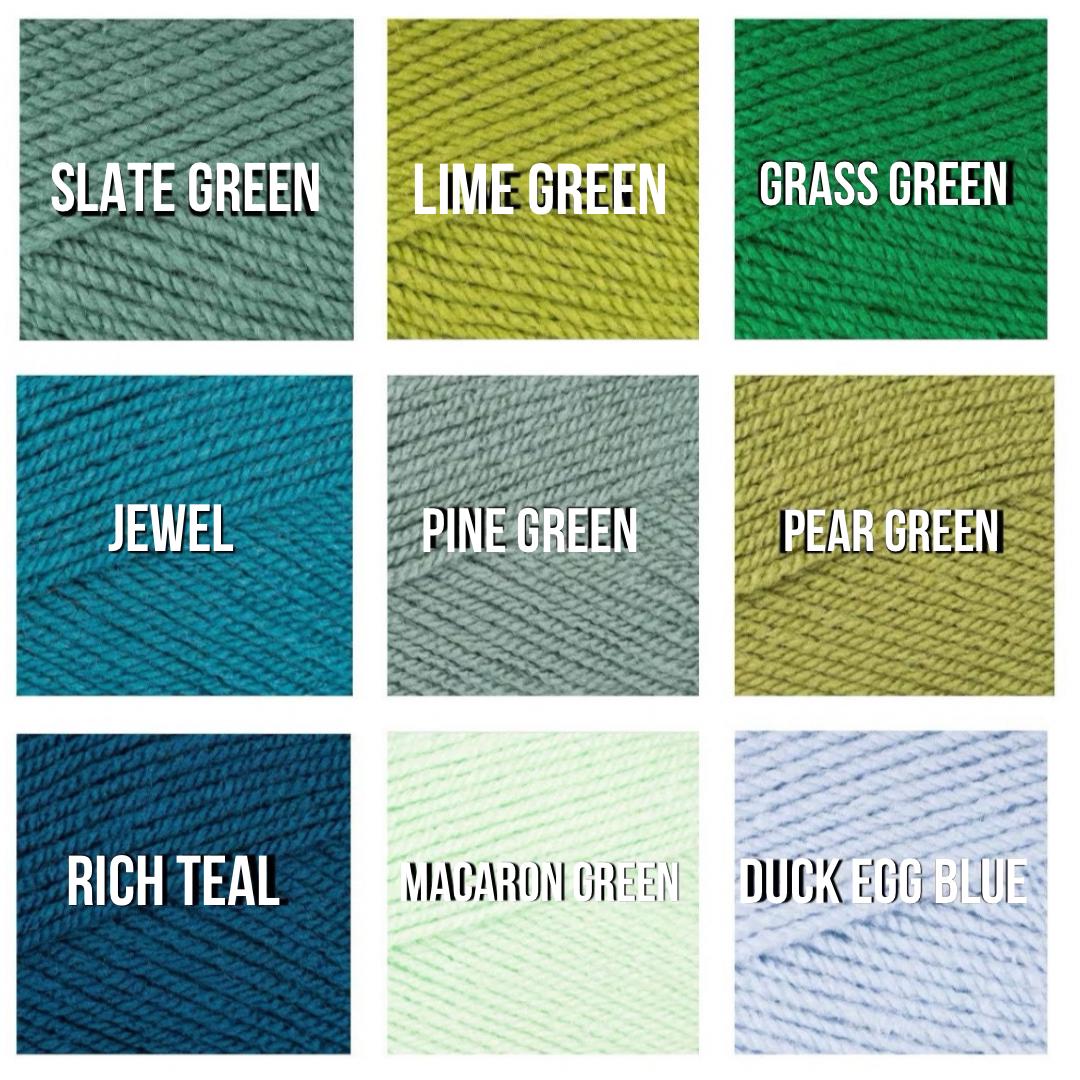 Paintbox 5 X 100g Simply Chunky Bulky Supersoft Yarn Acrylic Smooth ...