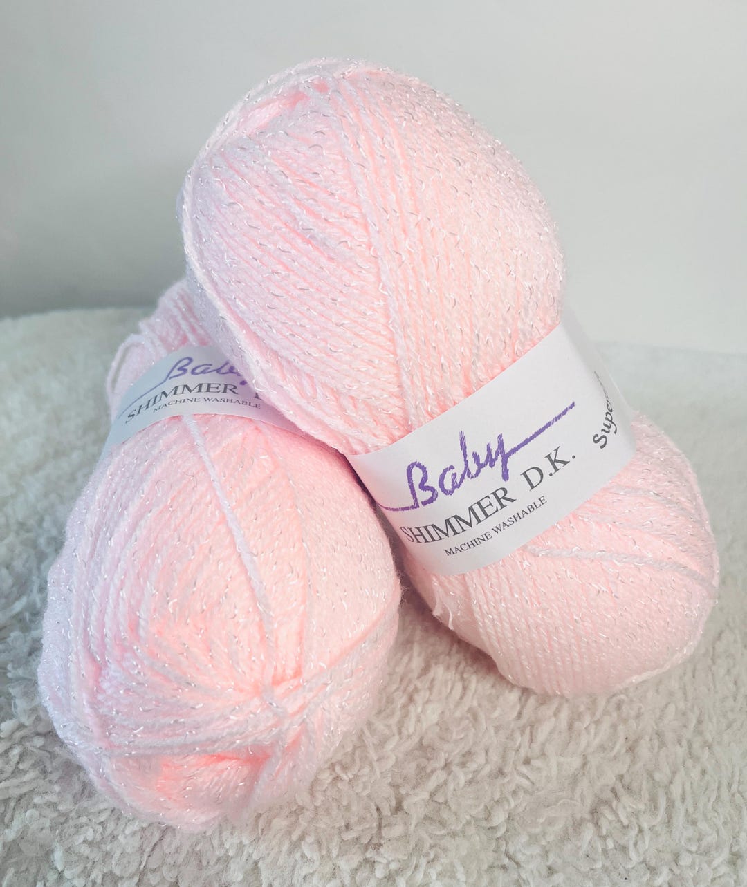 Stylecraft Baby Shimmer Double Knitting 100g Crochet Amigurumi Yarn ...