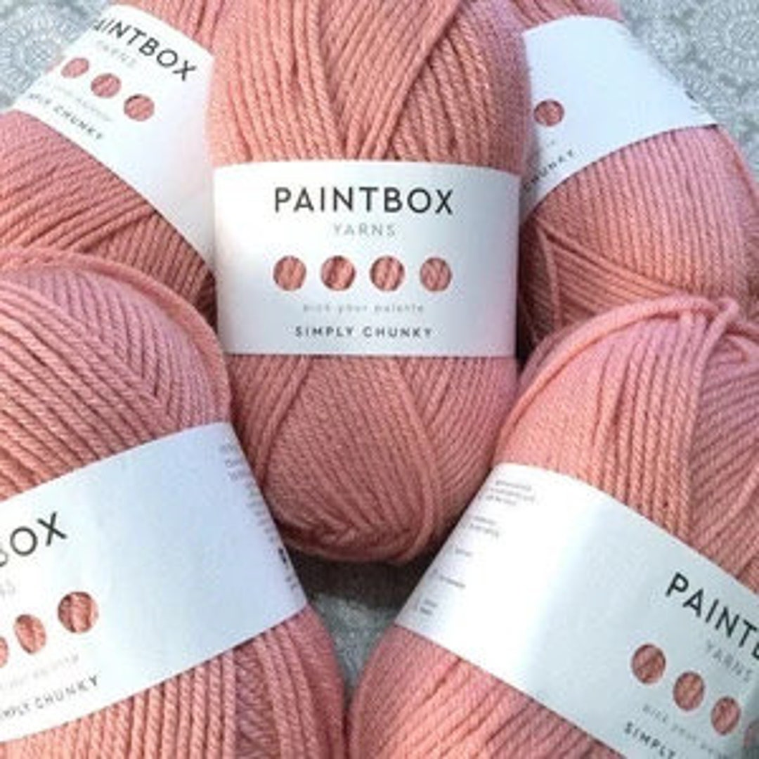 Paintbox Yarn Wool 100g Simply Chunky Baby Wool Knitting - Etsy UK