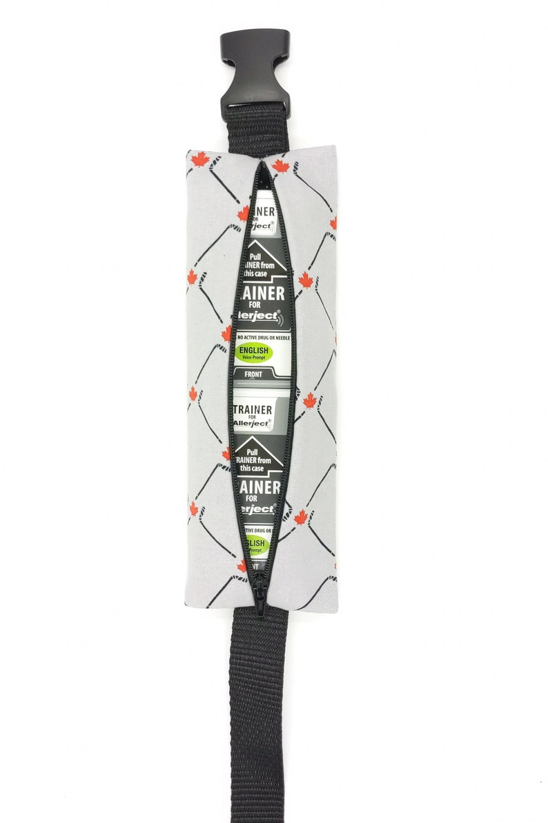 Epicute Defenceman Epipen Case, Double Auvi-q, Allerject, Emerade, Puffer Pouch adjustable Belt ...