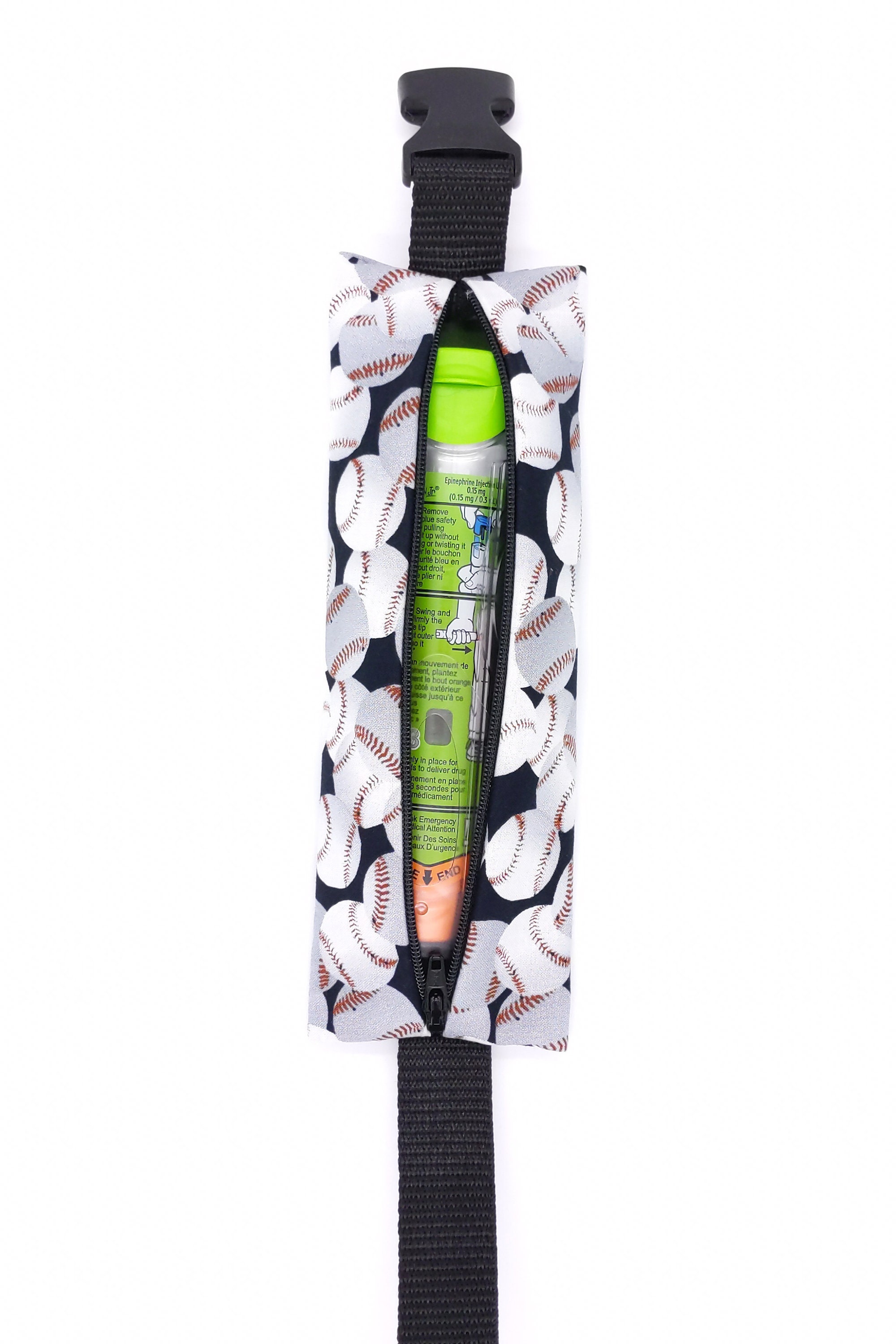 Epicute Shortstop Epipen Case, Double Auvi-q, Allerject, Emerade, Puffer Pouch adjustable Belt ...