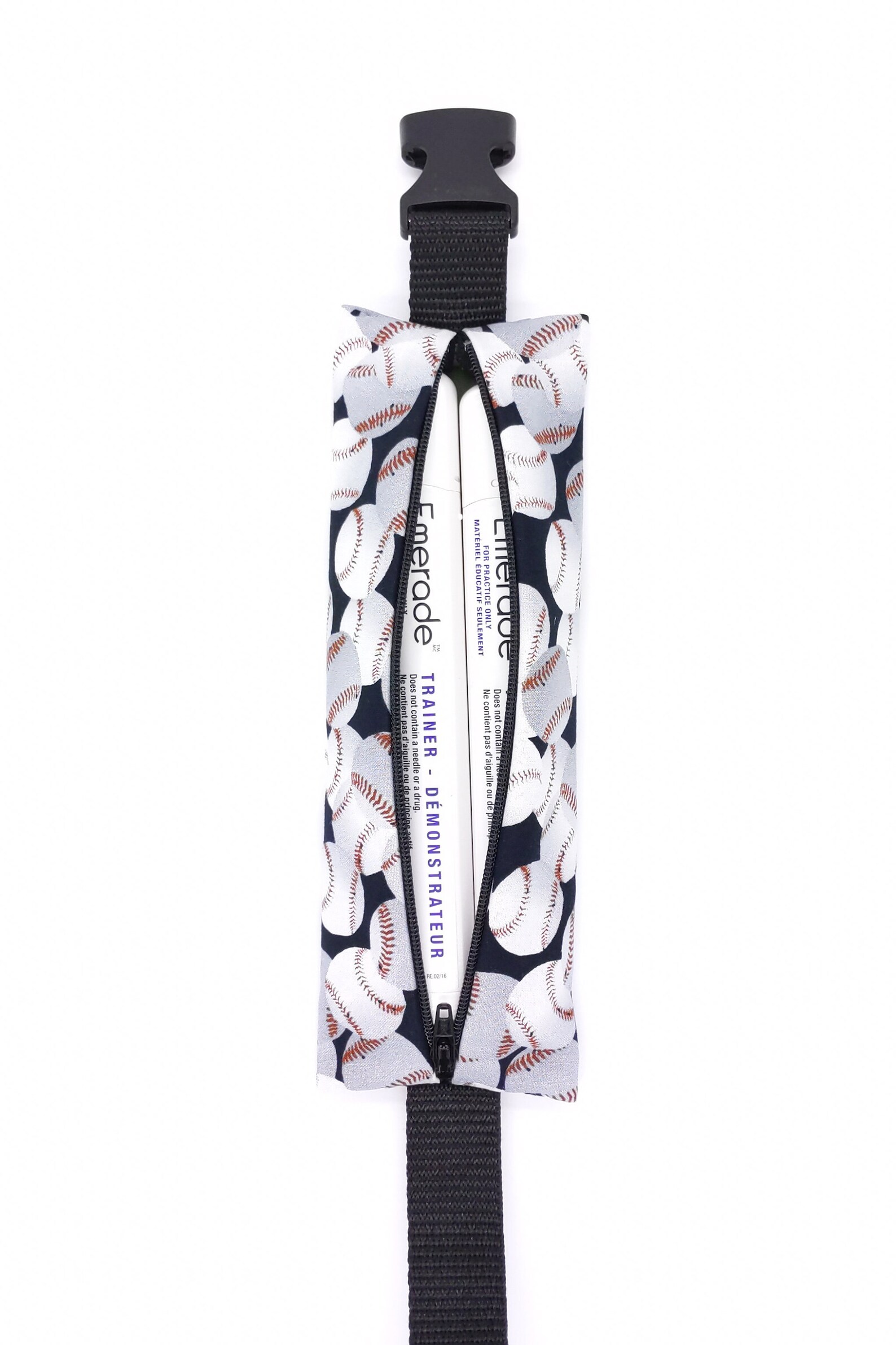 Epicute Shortstop Epipen Case, Double Auvi-q, Allerject, Emerade, Puffer Pouch adjustable Belt ...