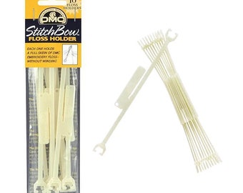 DMC Stitchbow Pack of 10 // Thread Storage // Floss Storage // Thread ...