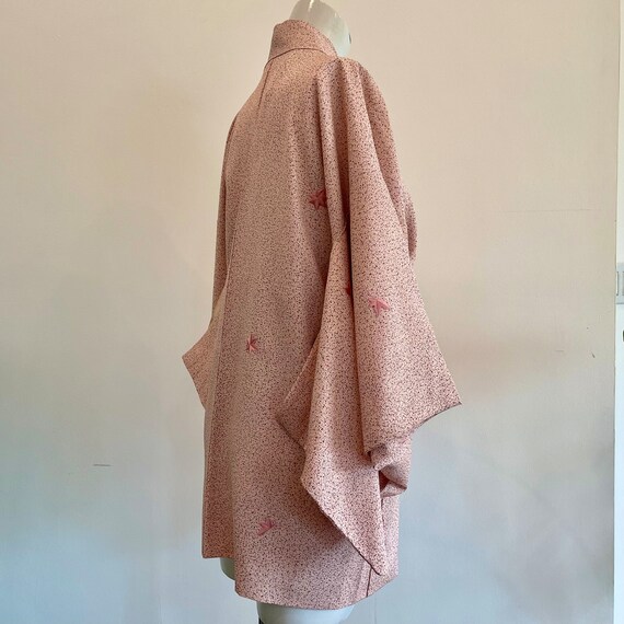Vintage Kimono Japanese Haori with Star Embroidery, U… - Gem