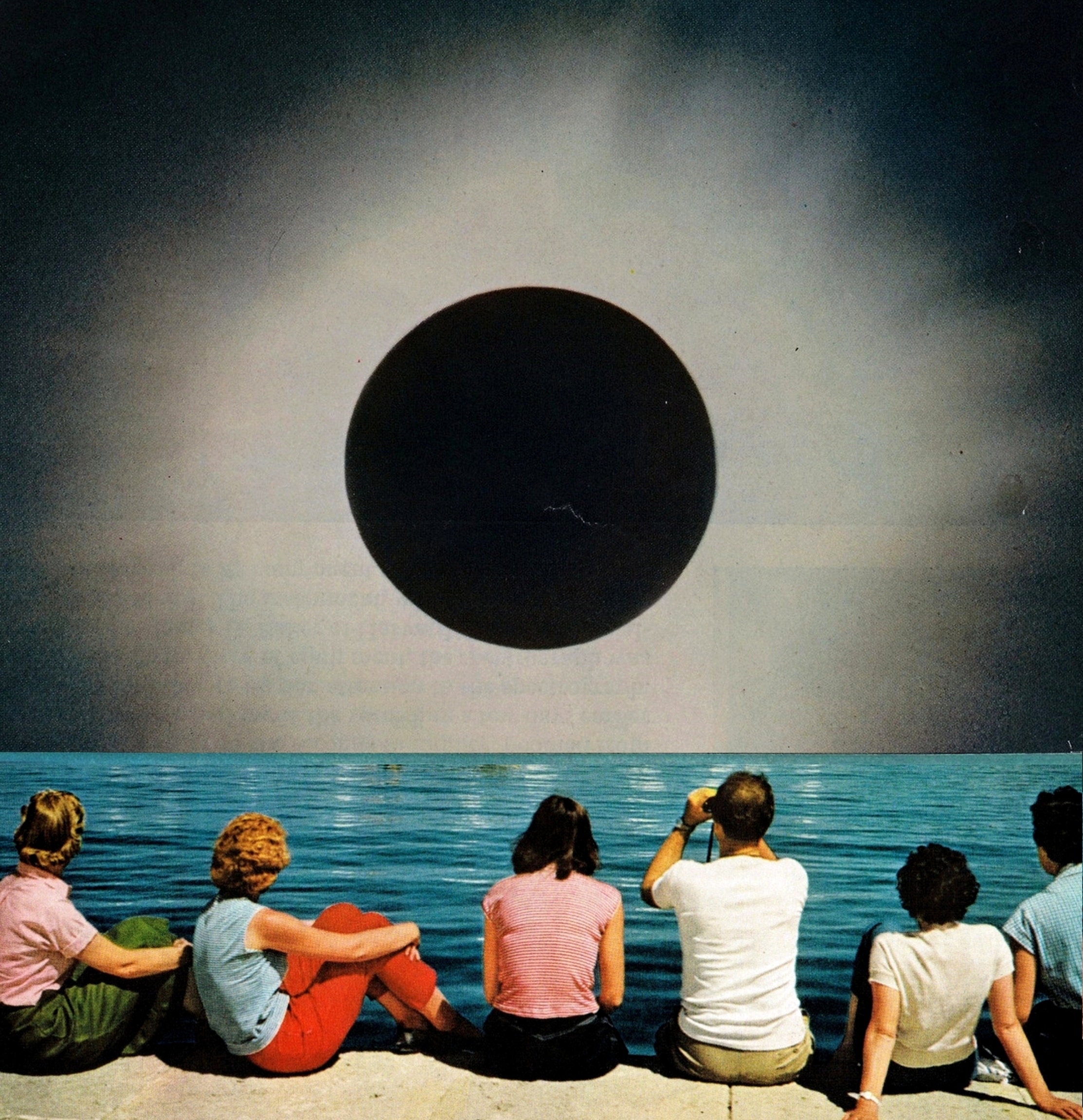 7 Friends - Instant Download Collage Art, VINTAGE SURREAL COLLAGE ...