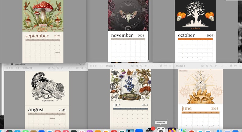 Druid and Pagan Calendar - Etsy