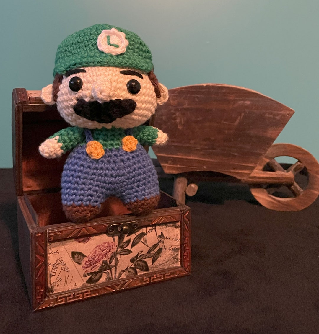 Gift Under 40.00 / Luigi / Crochet / Amigurumi / Super Mario Brothers ...