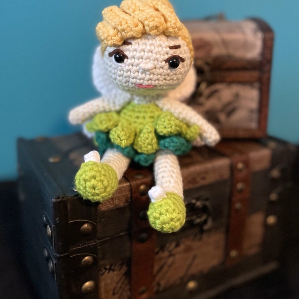 Tinkerbell Plush Crochet - Etsy
