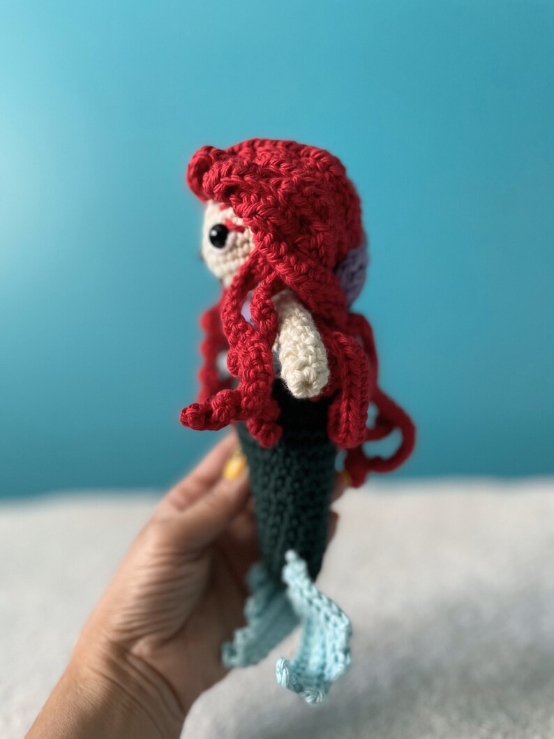 Crochet / Little Mermaid / Amigurumi Doll / Princess Ariel /disney ...