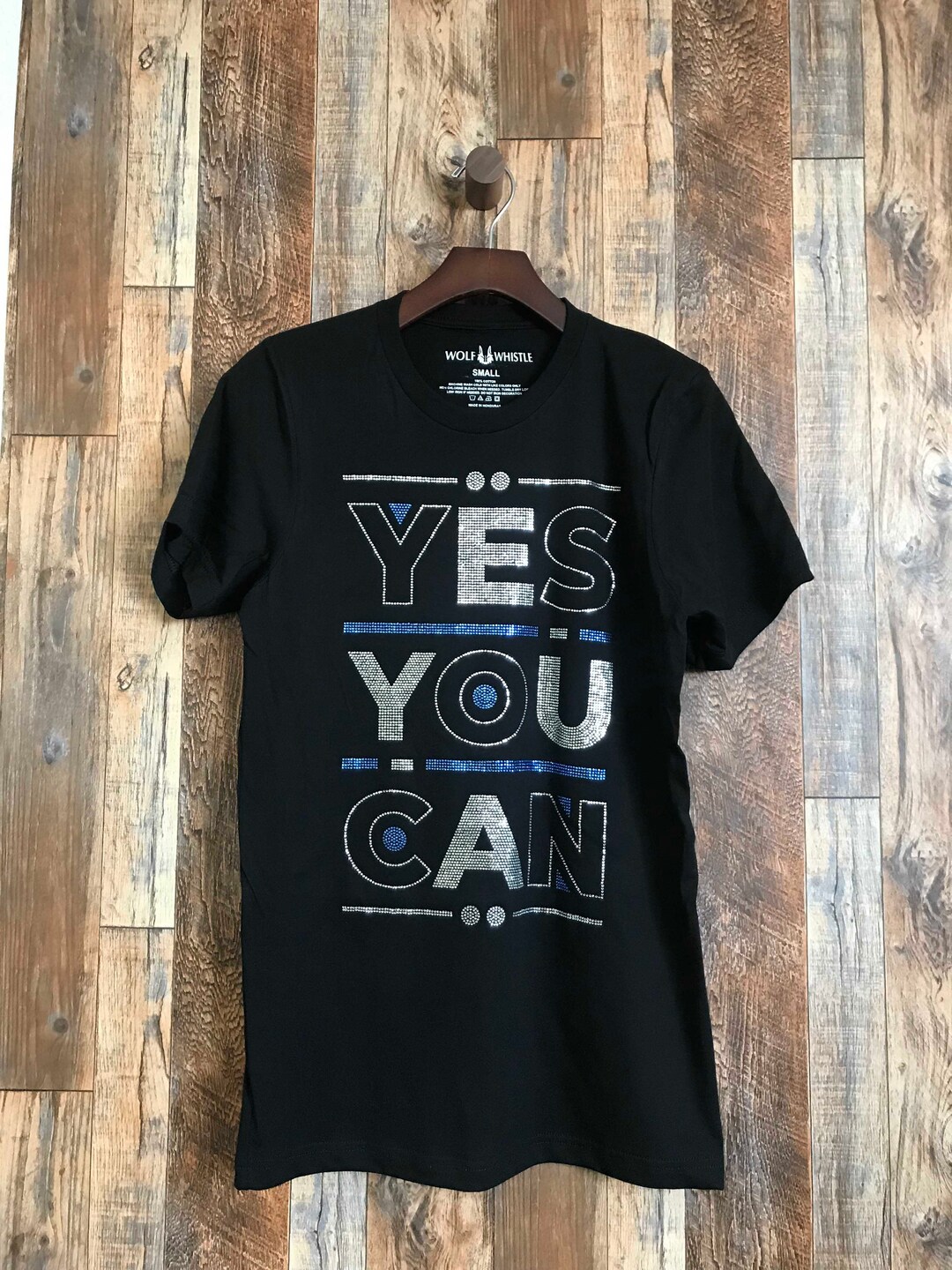 Yes You Can Text, Letter, Sentence, Unisex Tee, Crew Neck - Etsy