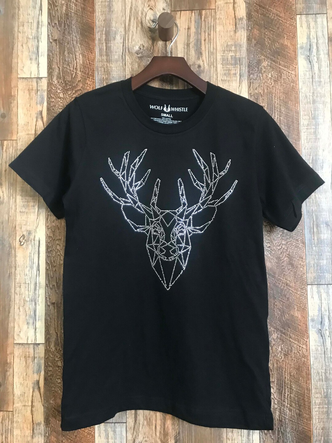 Deer Head Clear, Deer, Deer Antlers, Antlers, Animal, Unisex Tee, Crew ...