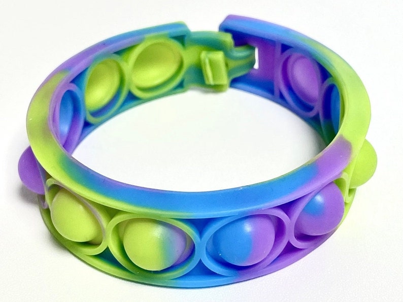 Pop It Fidget Toy Popit Bracelet Wristband | Etsy UK