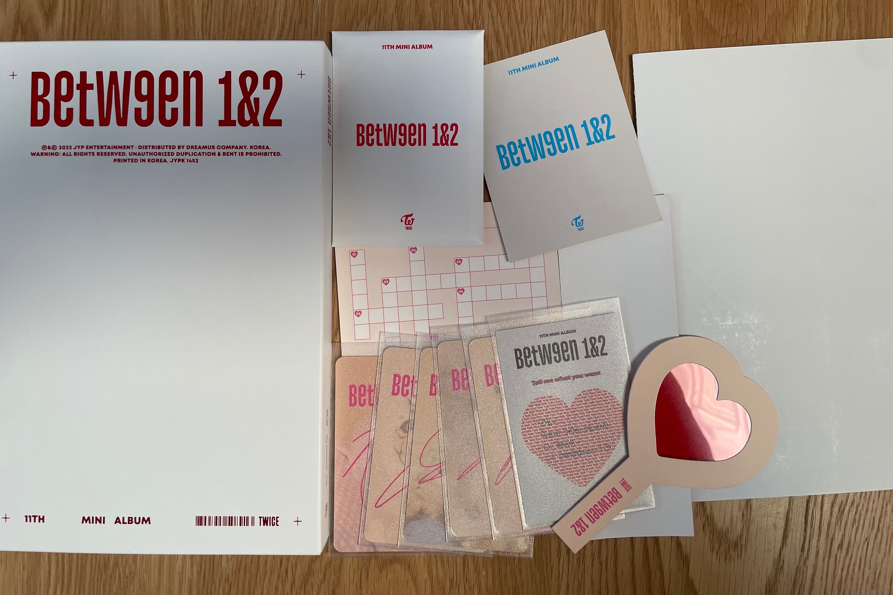 Twice Official Album Inclusions ready to Be Between 1&2 - Etsy