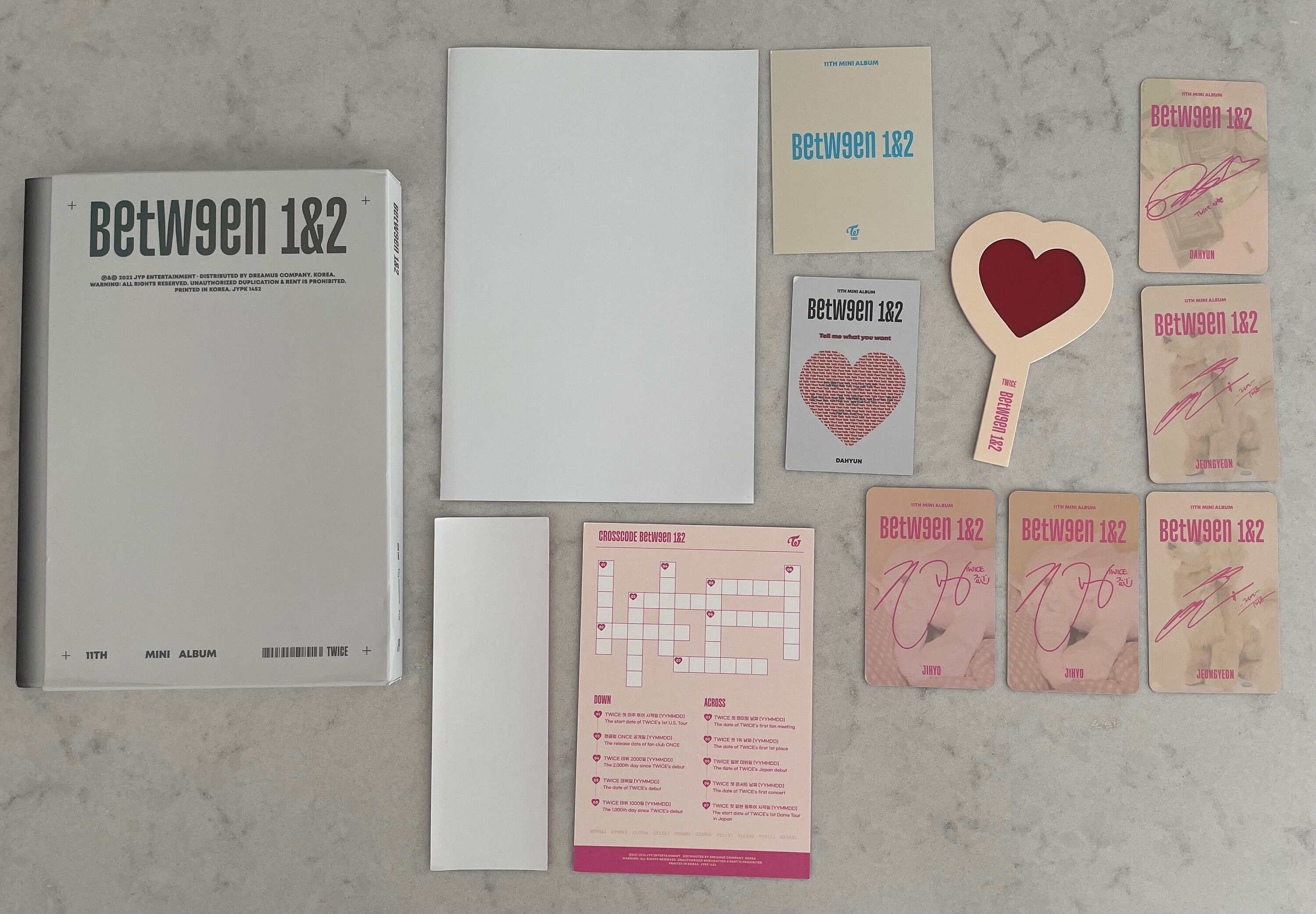 Twice Official Album Inclusions ready to Be Between 1&2 - Etsy UK