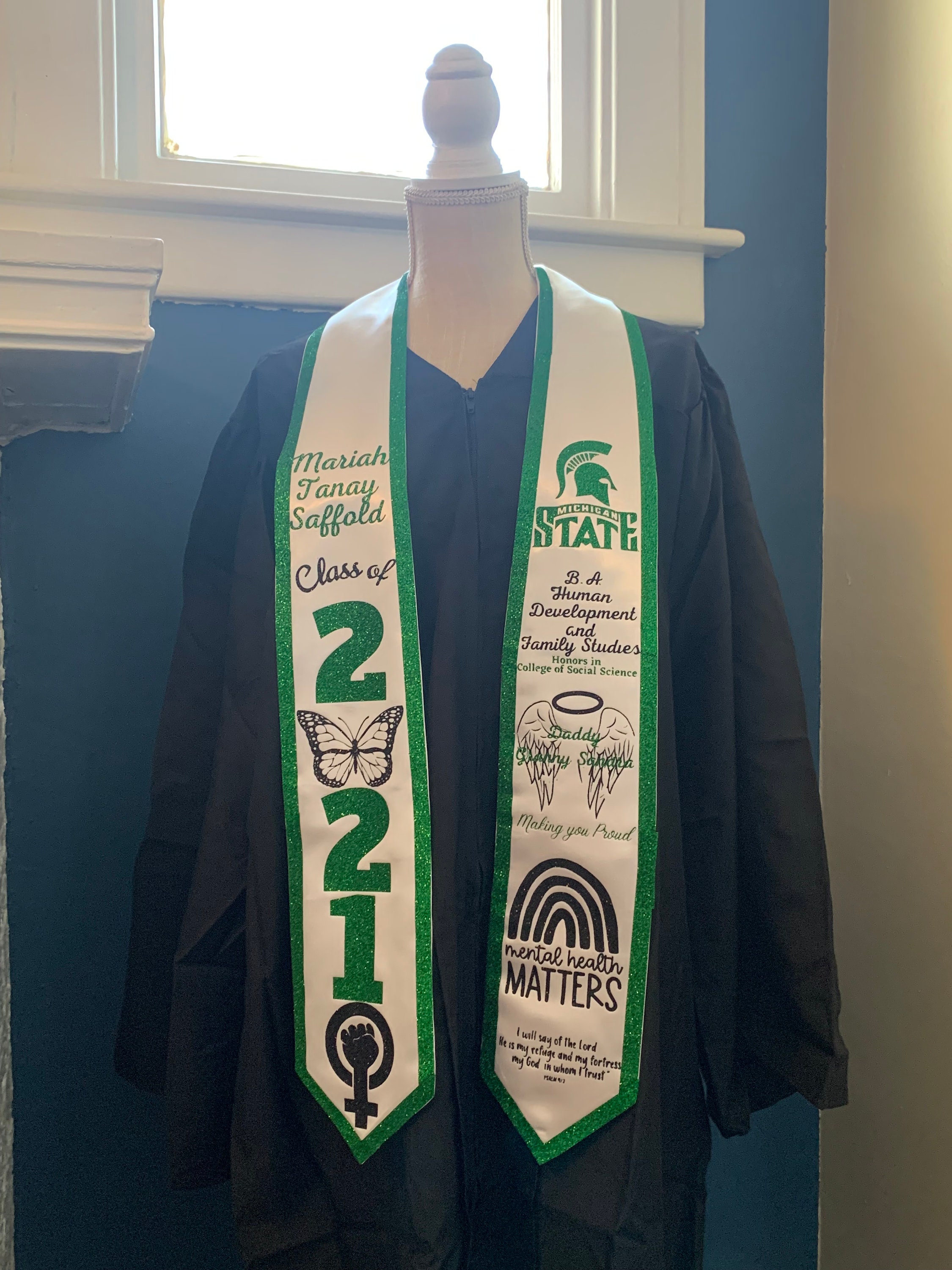 Collegiate Graduation Stole - Etsy