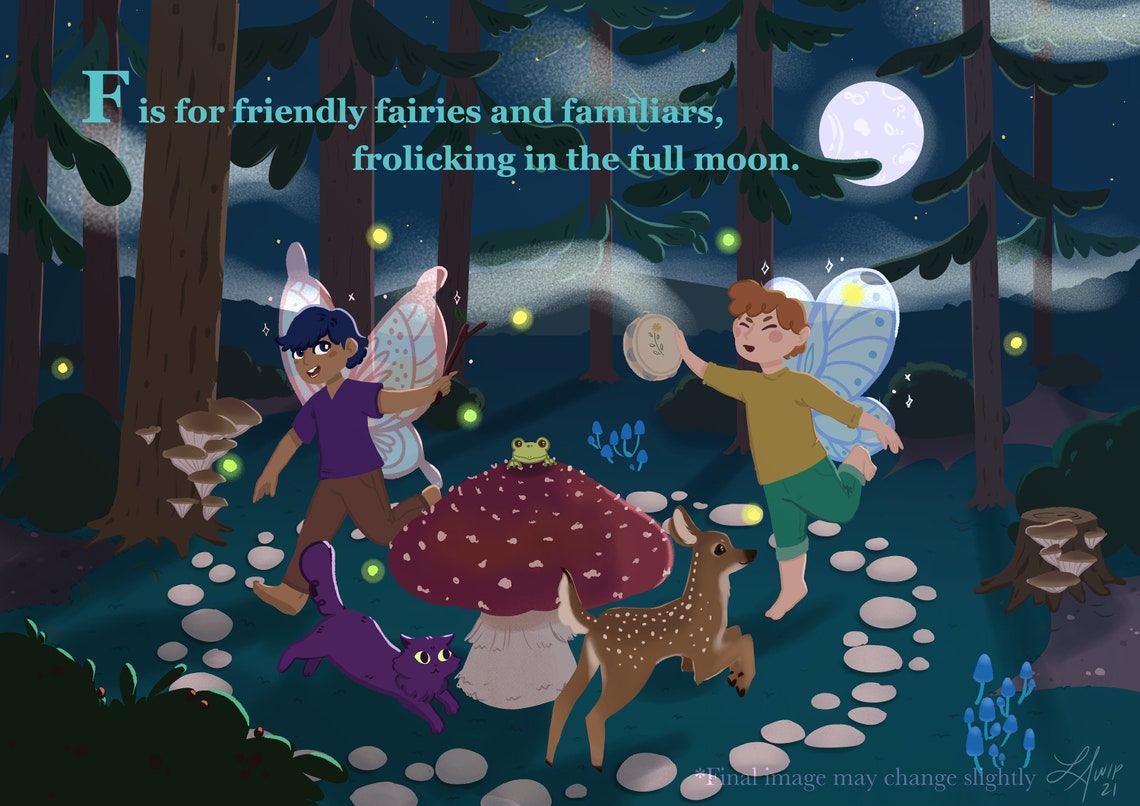 The Little Witches Guide to the Abcs / Witchy Kids / Pagan Book ...