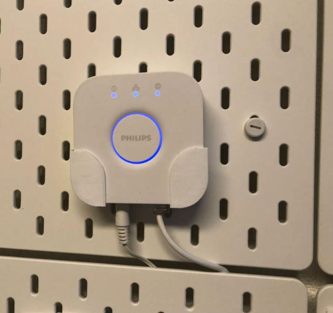 Philips Hue Bridge V2 SKADIS & UPPSPEL Mount - Etsy
