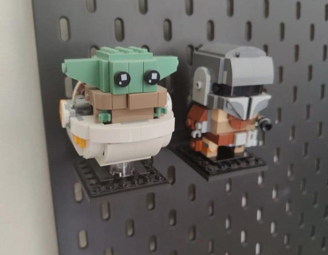 Skadis Stand for Lego Brickheadz- Display Your Brickheadz Collection - Etsy
