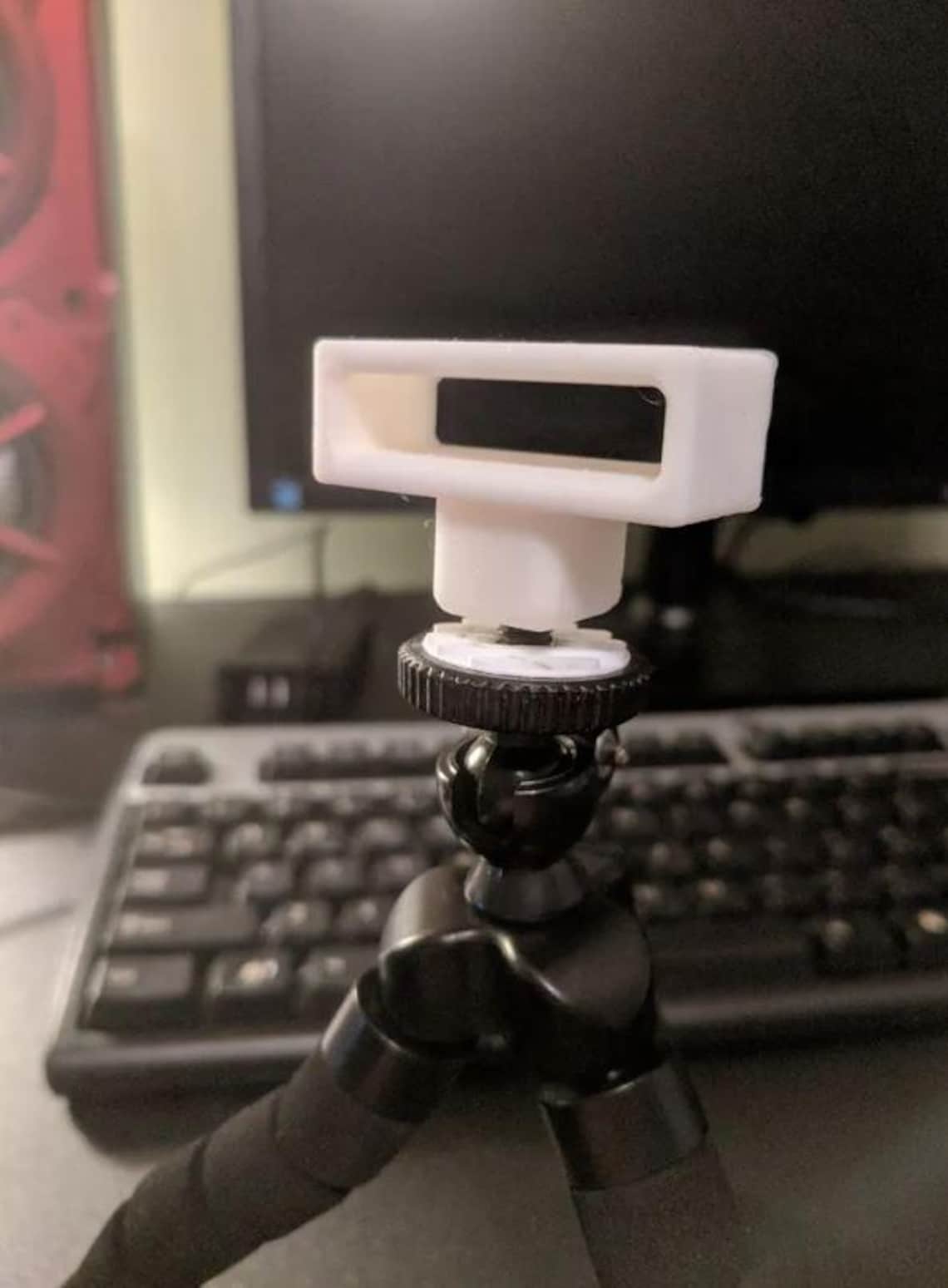 Logitech C270 Webcam Tripod Mount | Easy Setup for Recording and Live ...