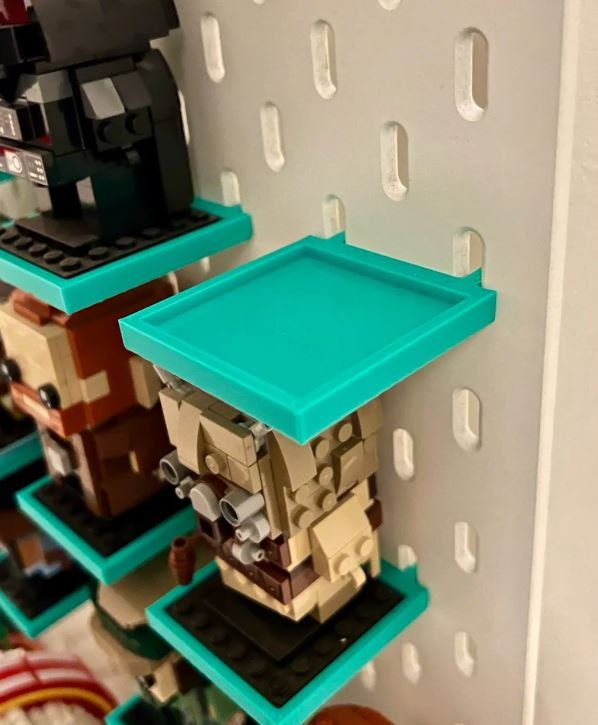 Skadis Lego Brickheadz Stand Display Your Brickheadz Collection - Etsy