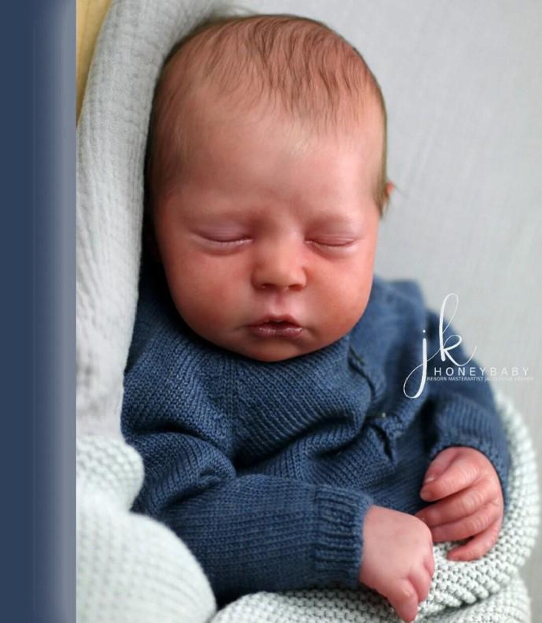 Realborn *dustin Asleep* Blank Vinyl Doll Kit – 20" Full Limbs *NOT A ...