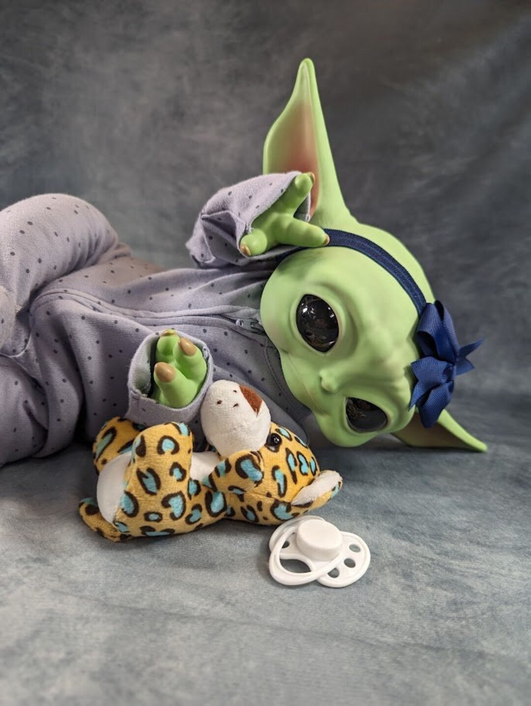 Reborn Baby Yoda "grogu" the Mandalorian "the Child" 20" *new* Olive ...