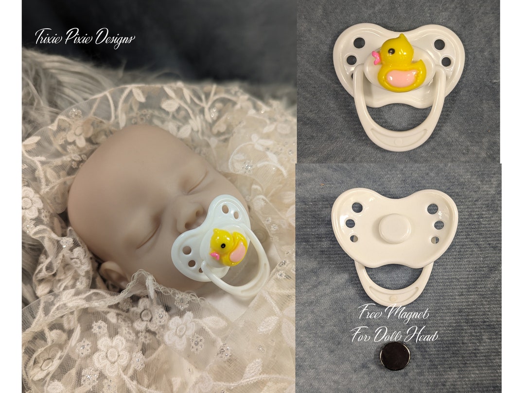 Reborn Magnetic Dummy/pacifier/soother Free Extra Magnet for Head and ...