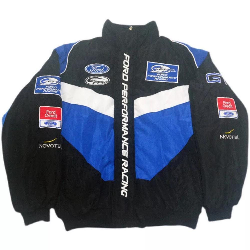 Ford Racing Jacket Vintage 1990s Style Nascar Bomber, Ford Jacket ...